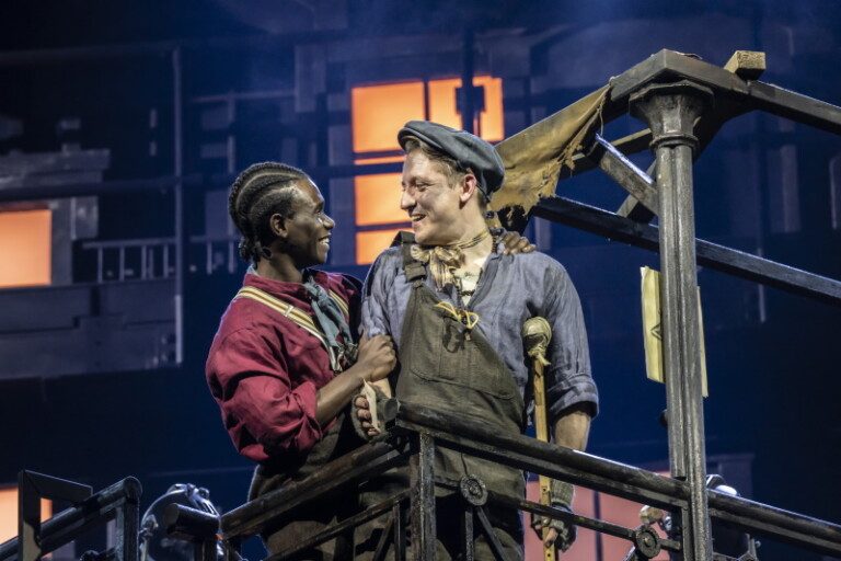 New Production shots for Disney's Newsies - London Theatre Breaks